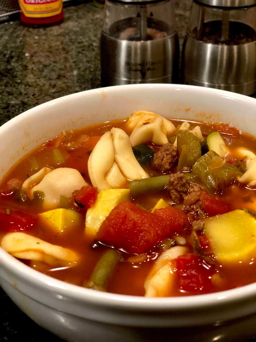 Italian Sausage and Tortellini Stew – The Hubby Chef